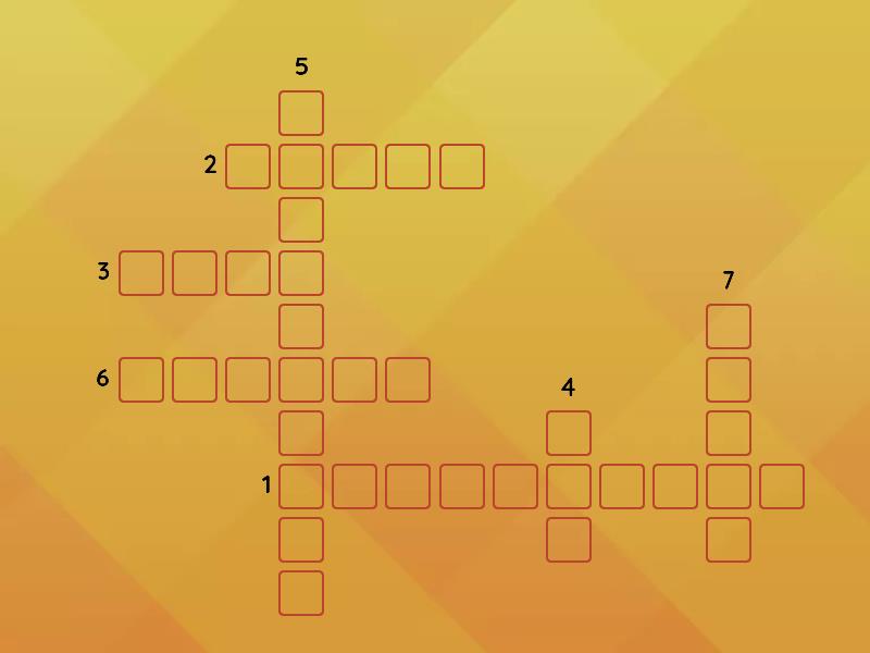 Modal verbs - Crossword