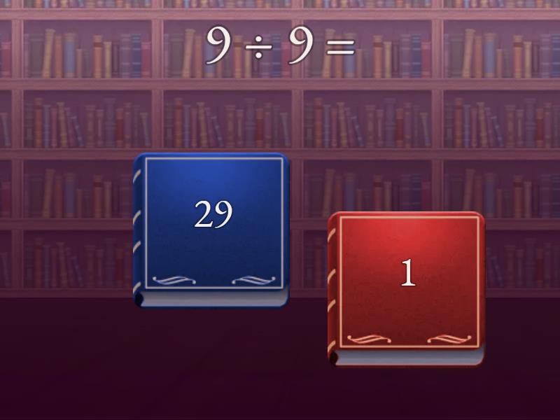 9 division - Flying fruit