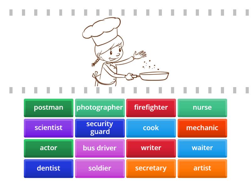 Professions - Find the match