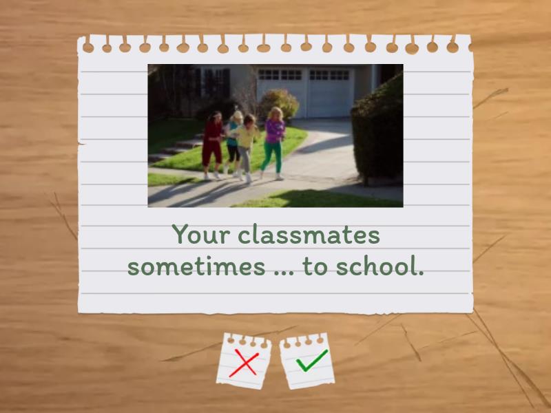 P3 Intro Present Simple - Flash cards