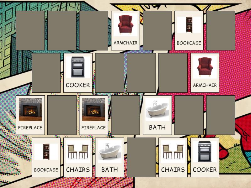 HOUSEHOLD OBJECTS - Parejas