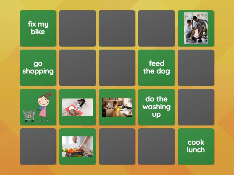 Memory game helping out - Matching pairs