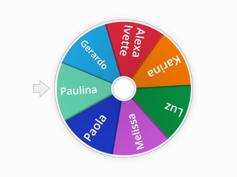 Lista - Random wheel