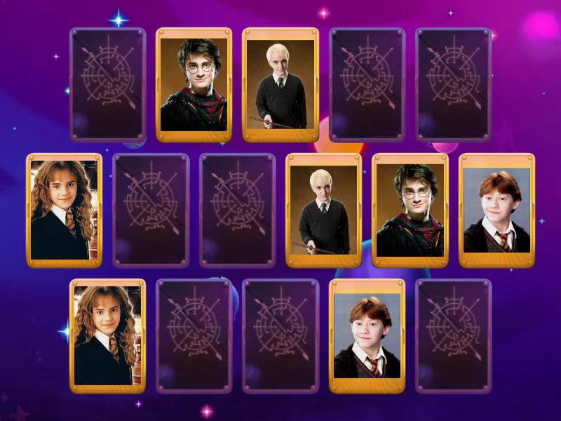 HARRY POTTER - Matching pairs