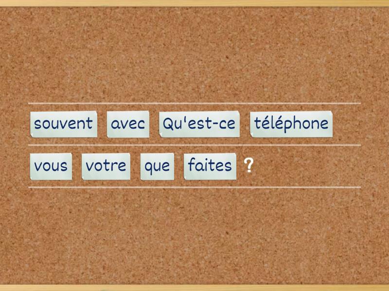 jamais - rarement - parfois - souvent - Unjumble