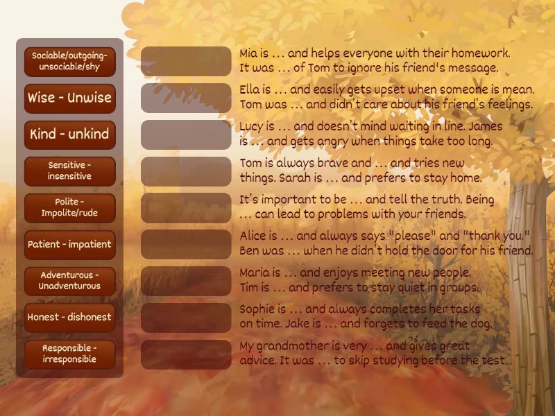 FO2 B1 U1 - Match up