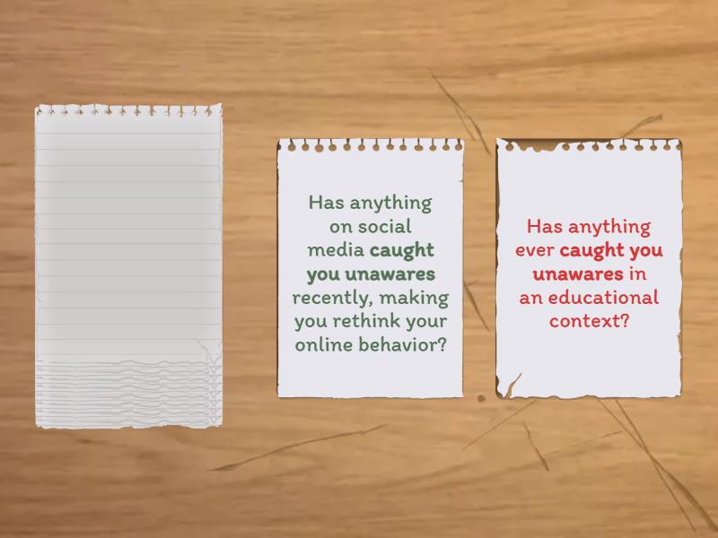 AE 2A - Speaking cards