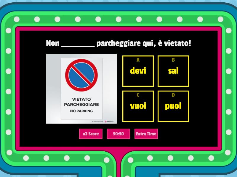 Ripasso tutto A12 - Gameshow quiz
