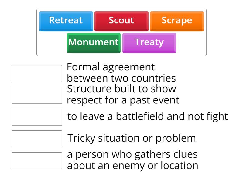 Chapter 5 Lesson 3 - Match up