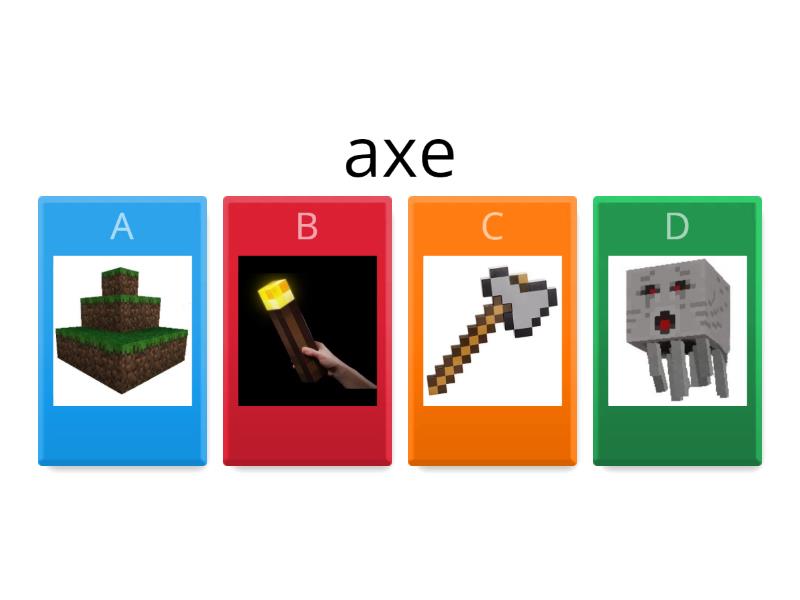 Minecraft - vocabulary - Quiz