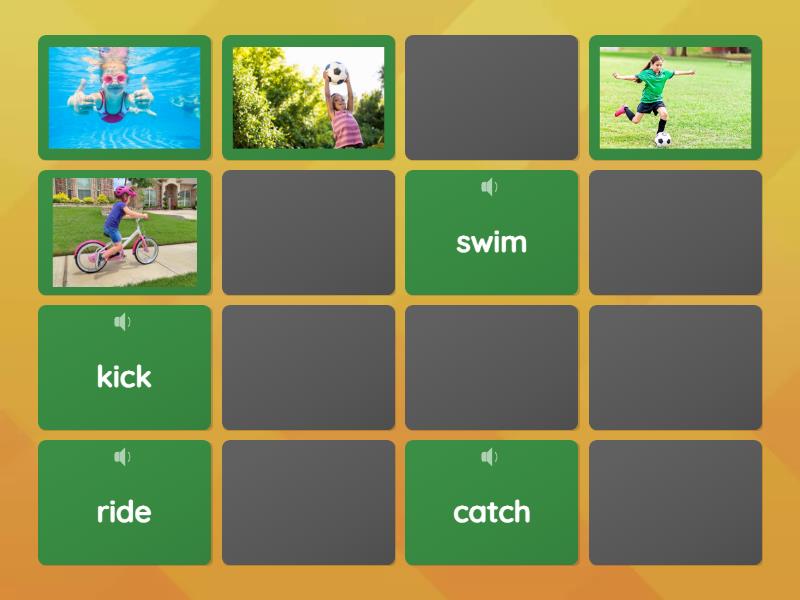 Unit 6: Game 1 - Matching pairs