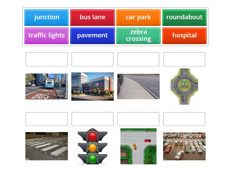 maps symbols and road features - Une las parejas