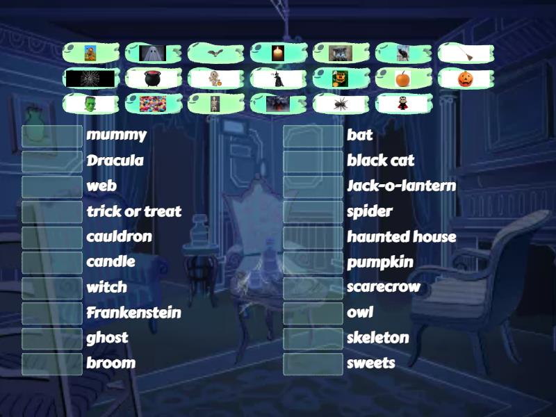 Halloween - Match up