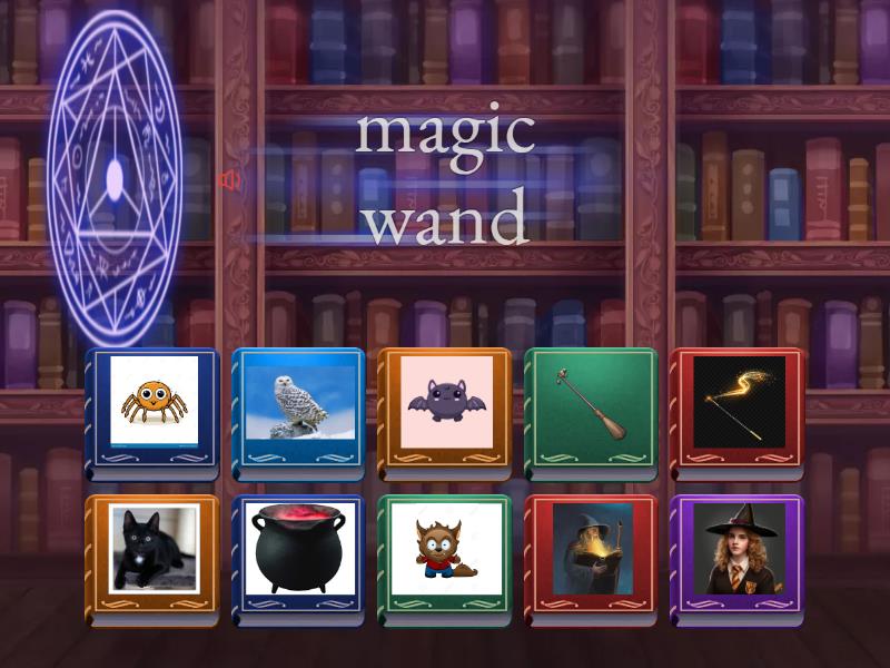 Words from Harry Potter (Created by the CM2 group) - Find the match
