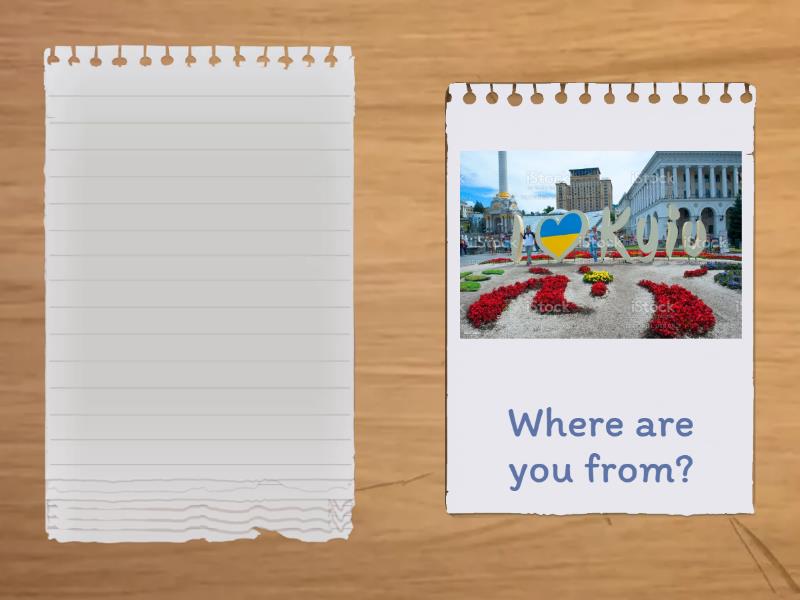(A1) speaking - Speaking cards