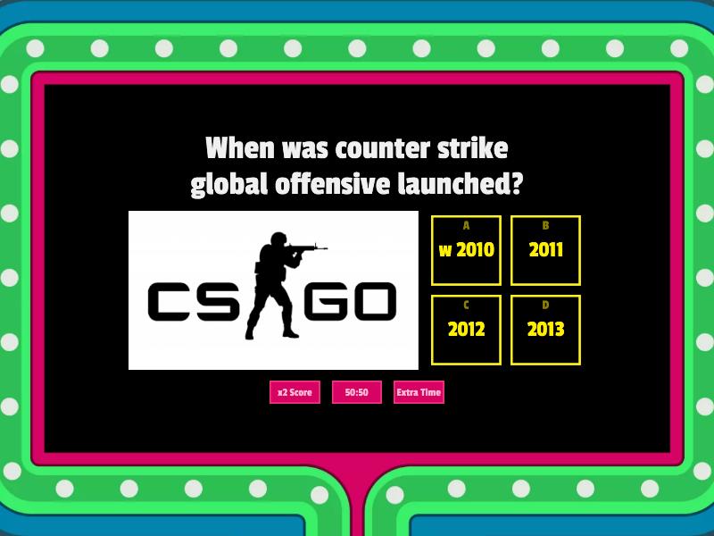 counter strike global offensive - quiz - Concurso de preguntas
