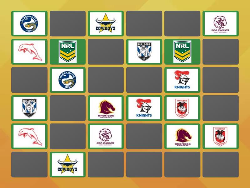 NRL Matching - Matching pairs