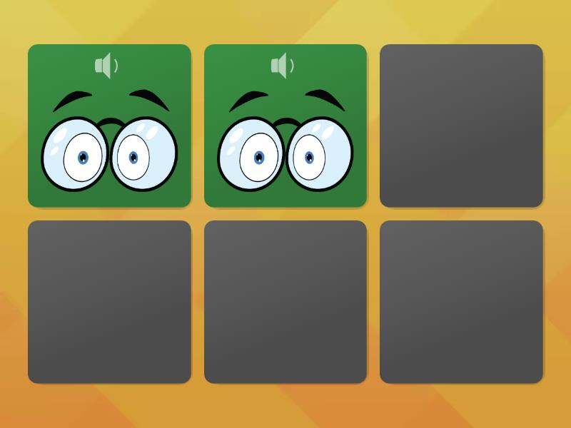 My face - Matching pairs