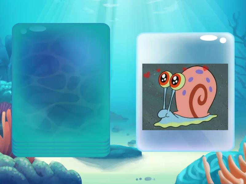 SpongeBob SquarePants Ex.1 - Speaking cards