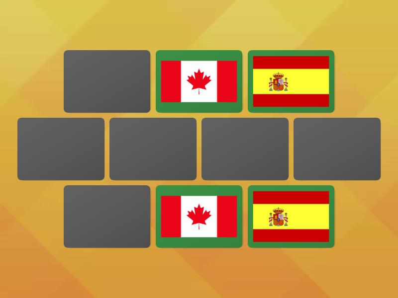 matching flags - Matching pairs