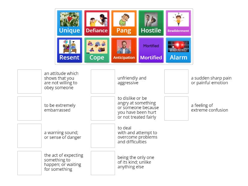 Vocabulary Power - Lesson 1 - Match up