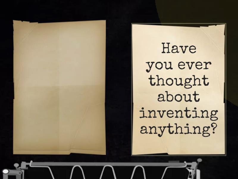 Inventions Discussion - Random cards