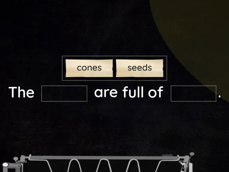 Geodes - Seed Stash - Complete the sentence