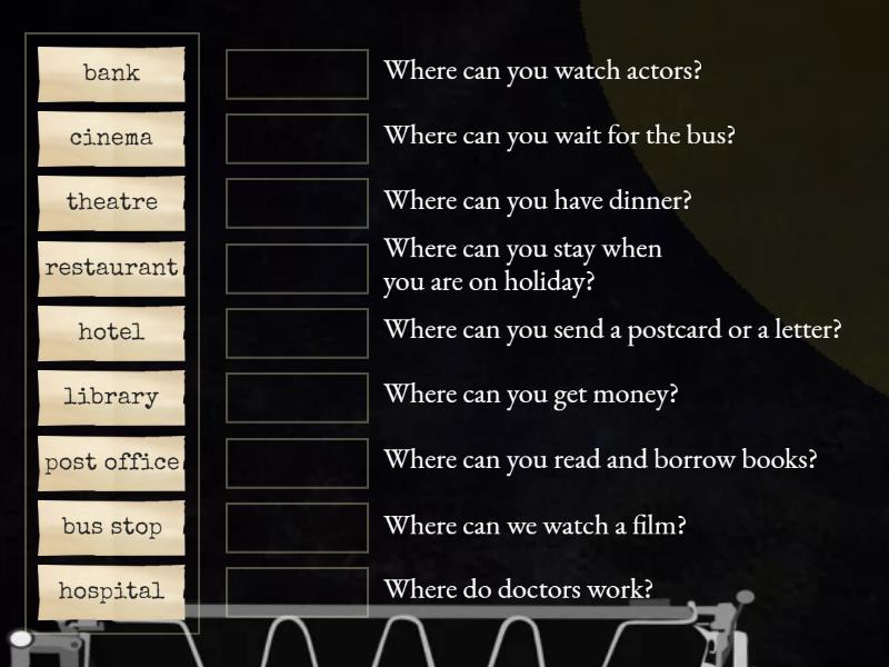 GG2 U5 questions - Match up