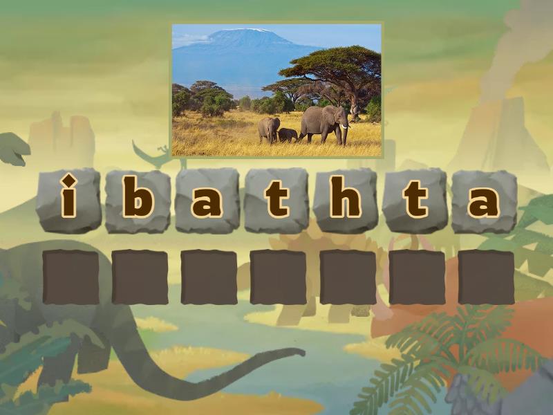 EOW UNIT 7 VOCABULARY - Anagram