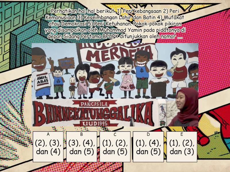 [X1-PRE TEST] PERUMUSAN DASAR NEGARA PANCASILA - Cuestionario