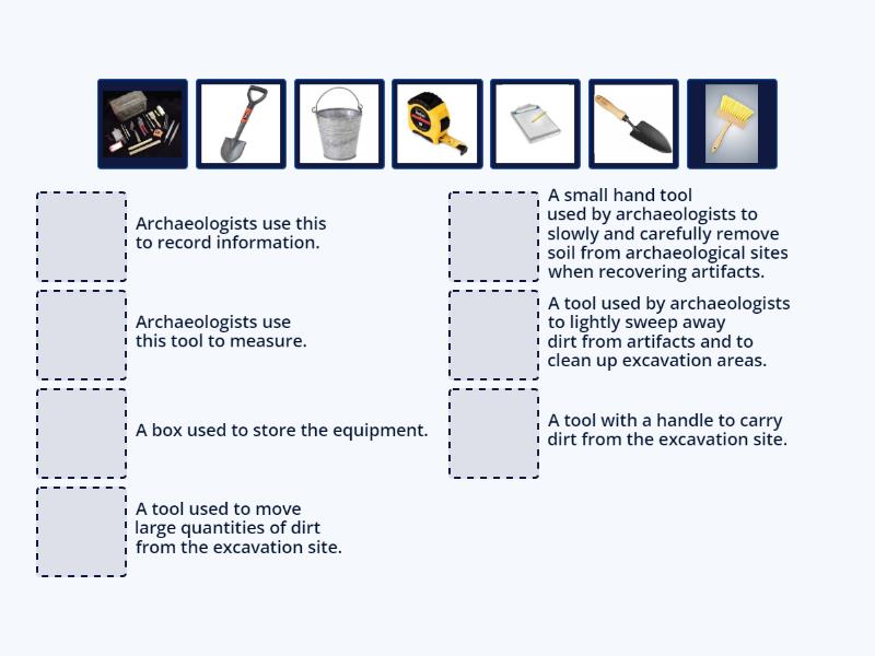 Basic Archaeology Tools - Match up