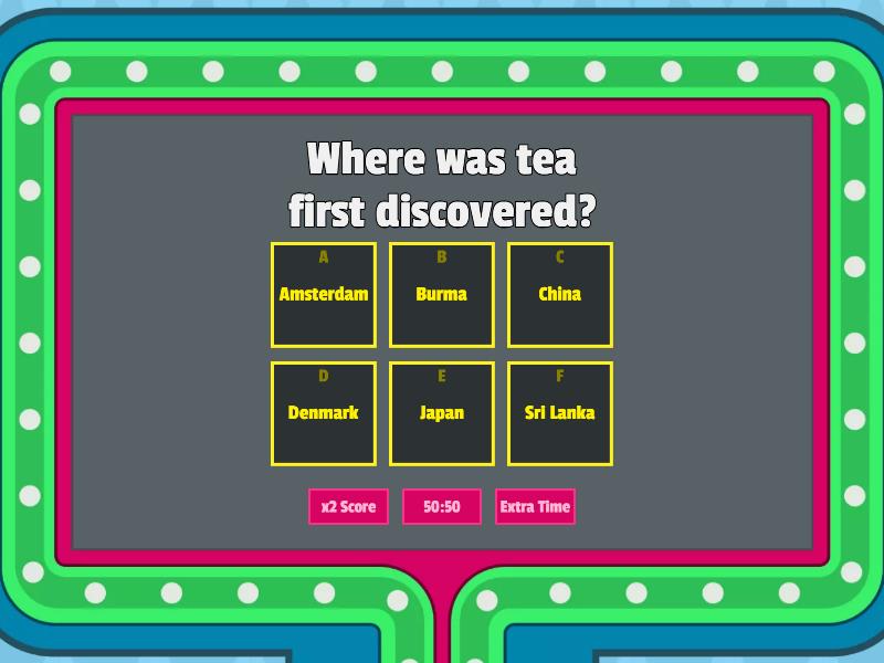 Tea Trivia Challenge - Concurso de preguntas