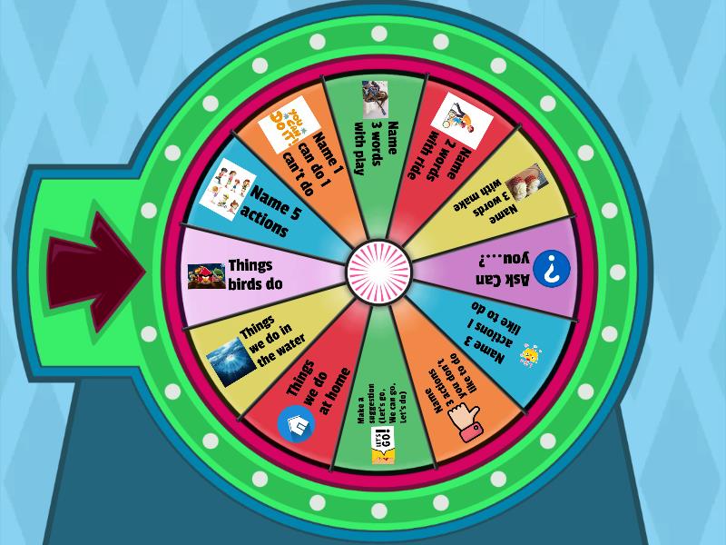Go getter 1 Unit 5 - Random wheel