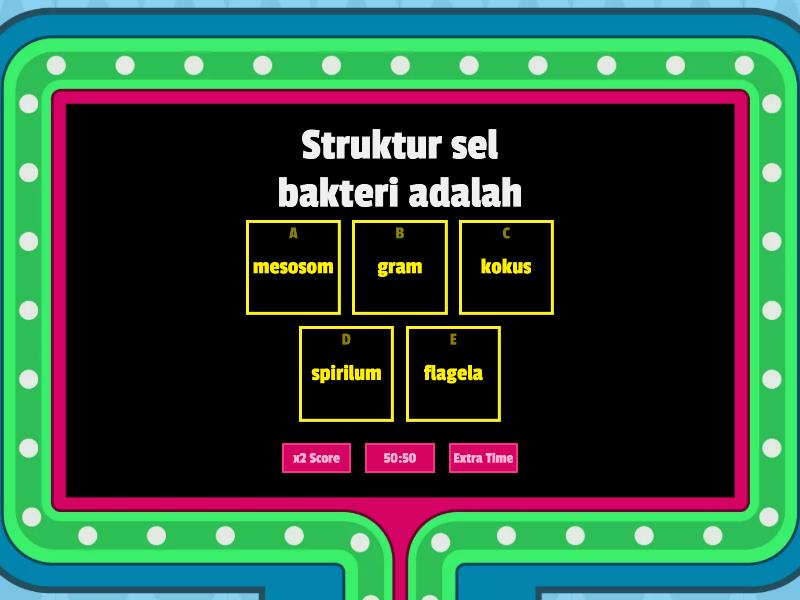 Soal BIOLOGI( AKMAL NUR HAKIM & IMAM IKHSANUL AMAL - Gameshow quiz