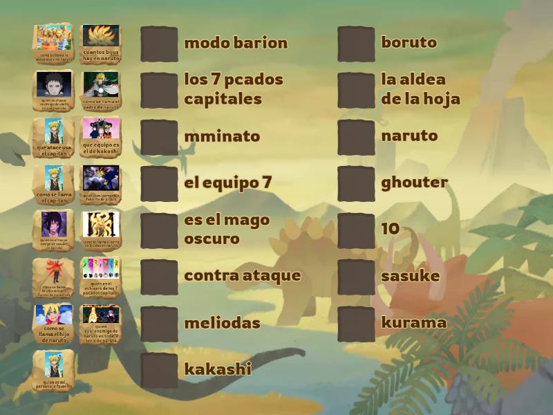 naruto - Match up