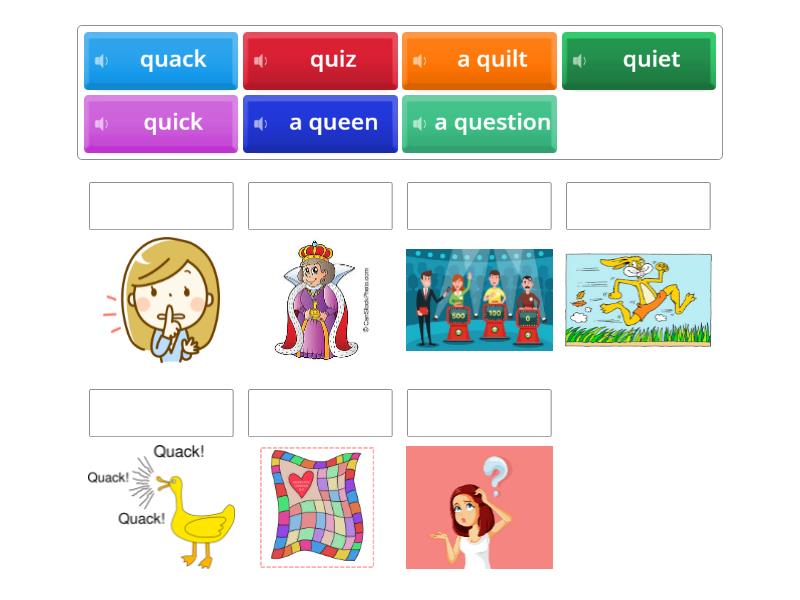 Letter Qq - Match up