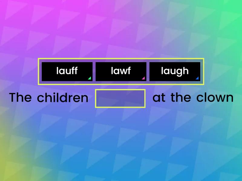 Aw, Cute! Sentences - Complete the sentence