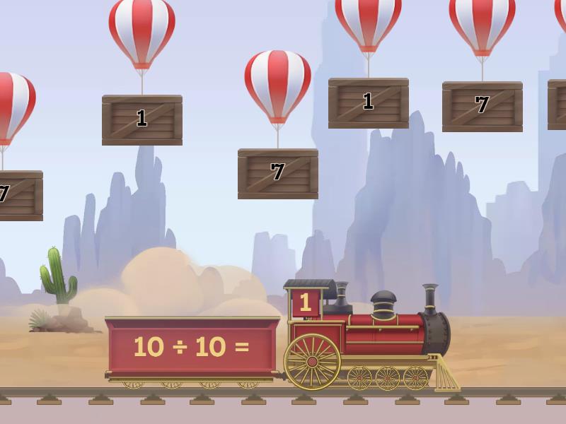 Division - Balloon pop