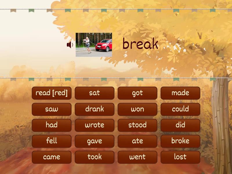 Starlight 4 Module 8 Irregular verbs - Cada oveja con su pareja