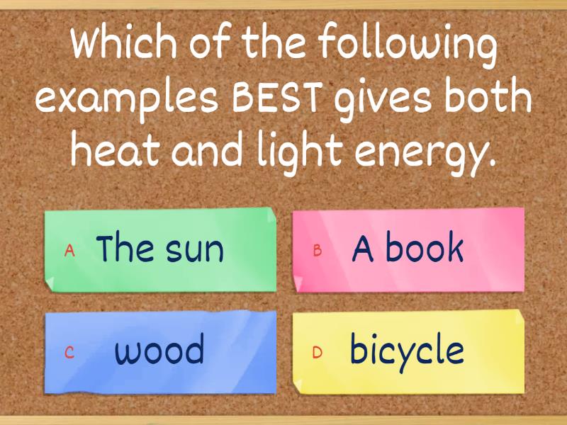 Heat Energy Review - Cuestionario