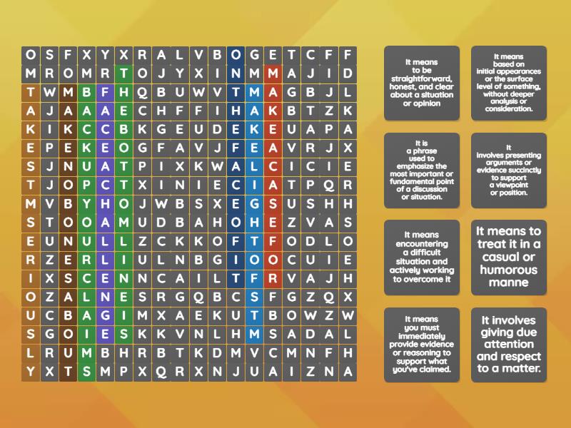 B2 word search - Wordsearch