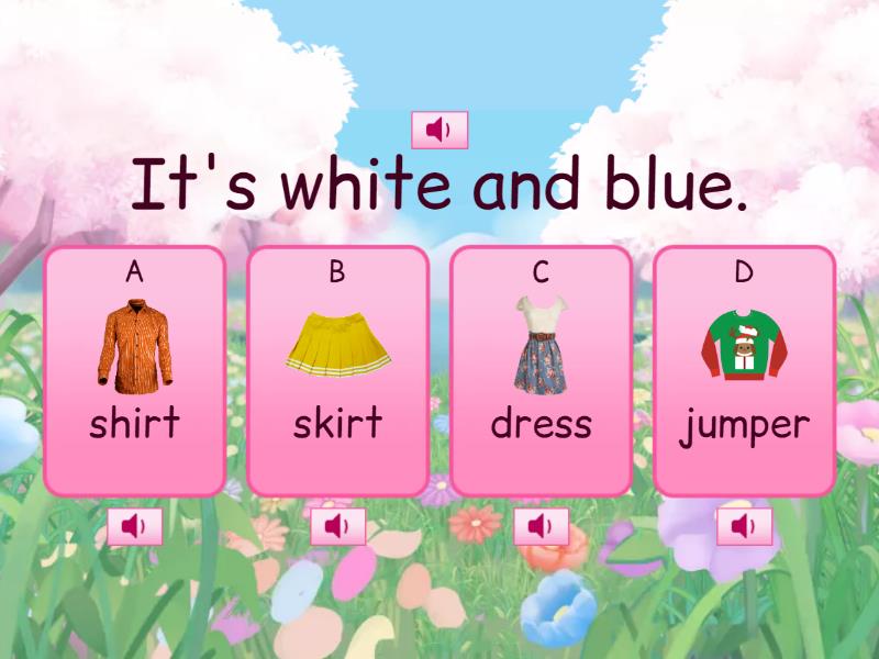 Academy Stars Starter. Unit 5. Clothes - Quiz