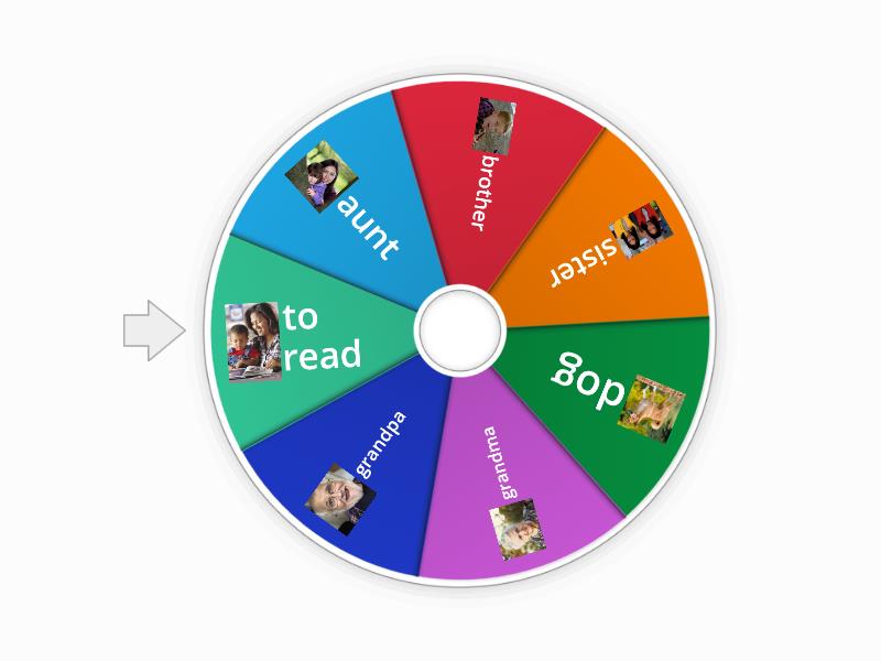 read a book - Spin the wheel