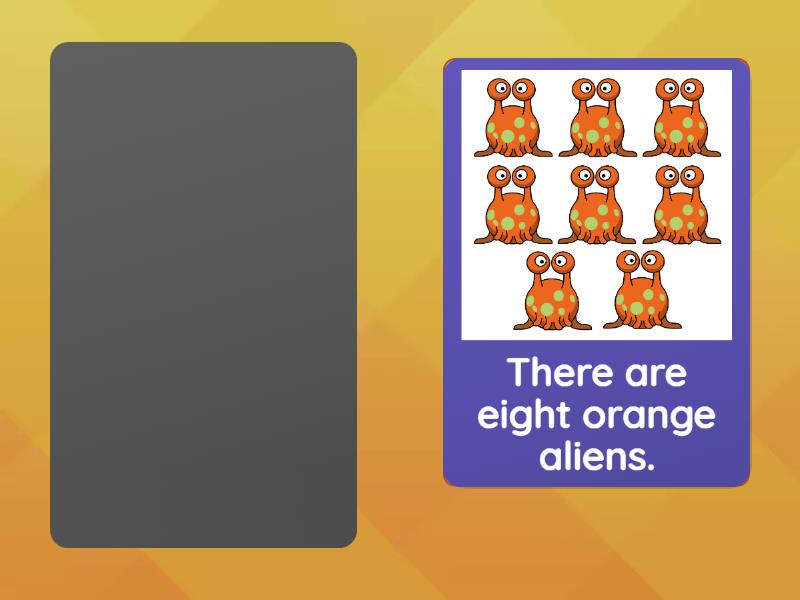 Counting Aliens - Speaking cards