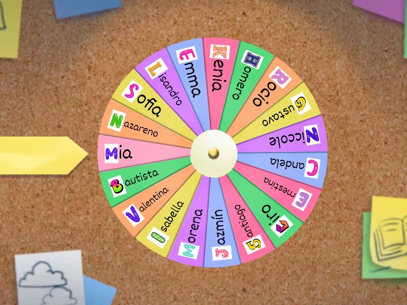 6° GRADO - Random wheel