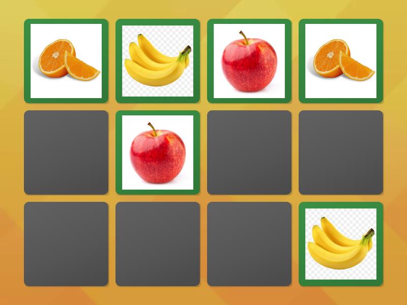 Memory game - Matching pairs
