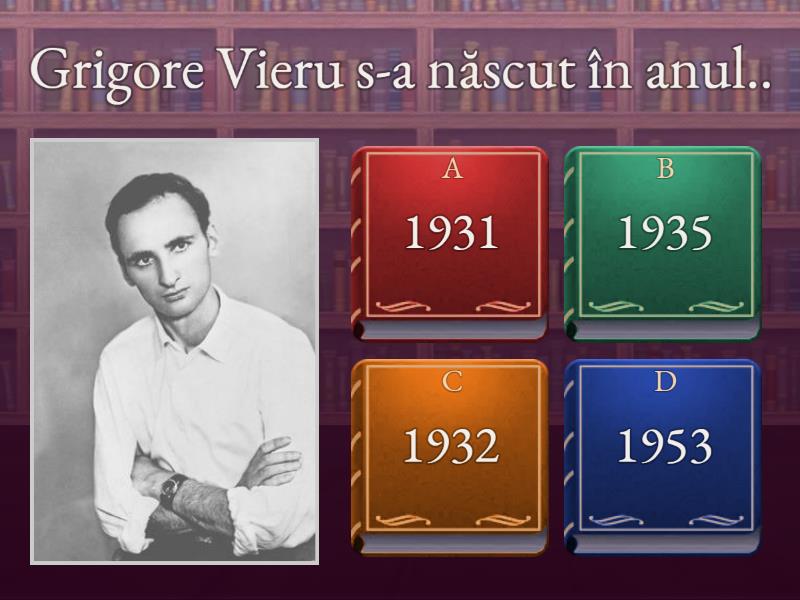 Grigore Vieru - Quiz