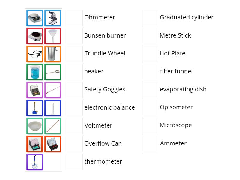 JC Lab equipment match - Match up