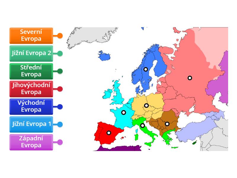 IMP Z7 Regiony Evropy - Diagrama con etiquetas