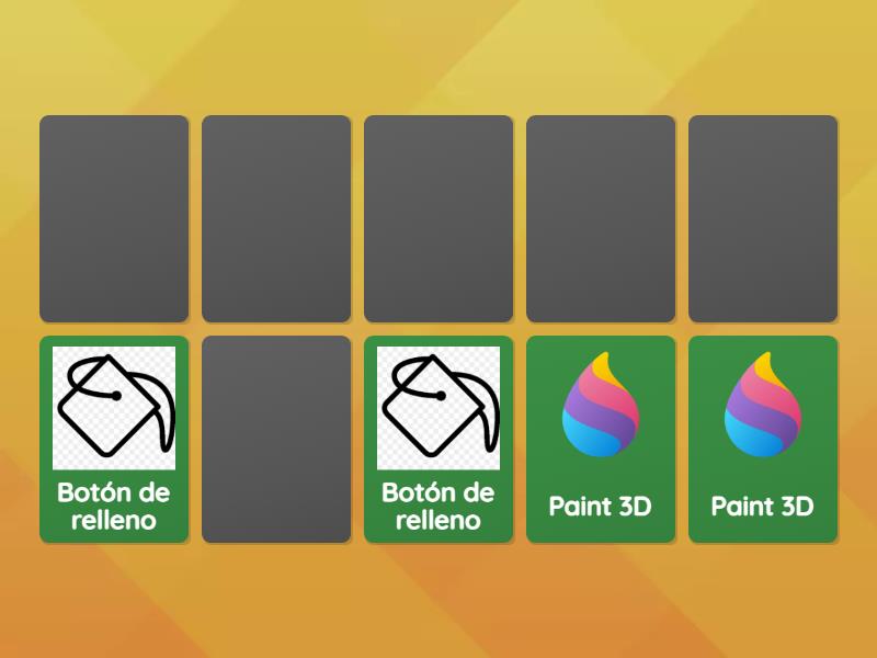 partes de Paint 3d - Pasangan yang cocok